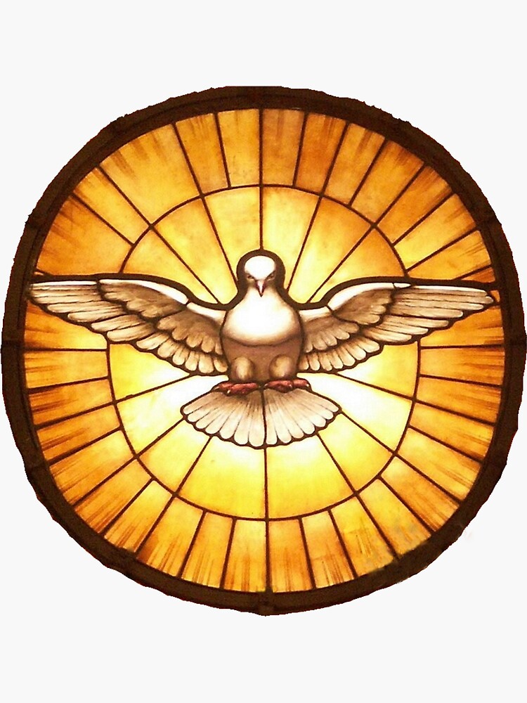 "Catholic Charismatic Renewal Holy Spirit" Sticker for Sale by ...