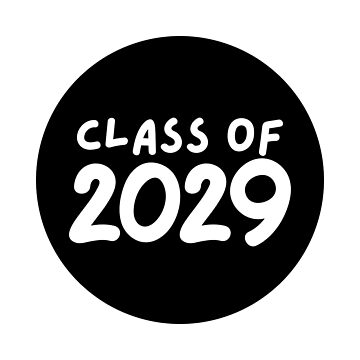 "class of 2029" Sticker for Sale by randomolive | Redbubble
