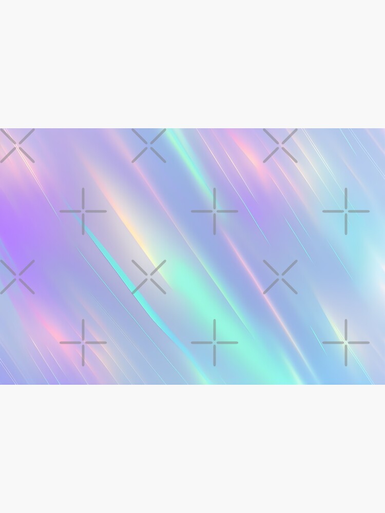"Holographic wallpaper background. Hologram texture" Sticker for Sale ...