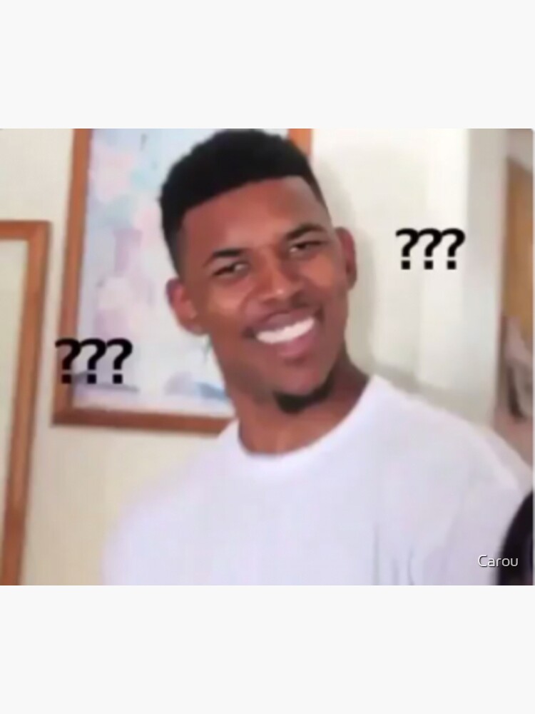 Confused guy meme" Poster by Carou | Redbubble