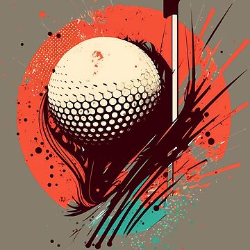 "Golf theme" Art Board Print for Sale by UrbanHedgehog | Redbubble