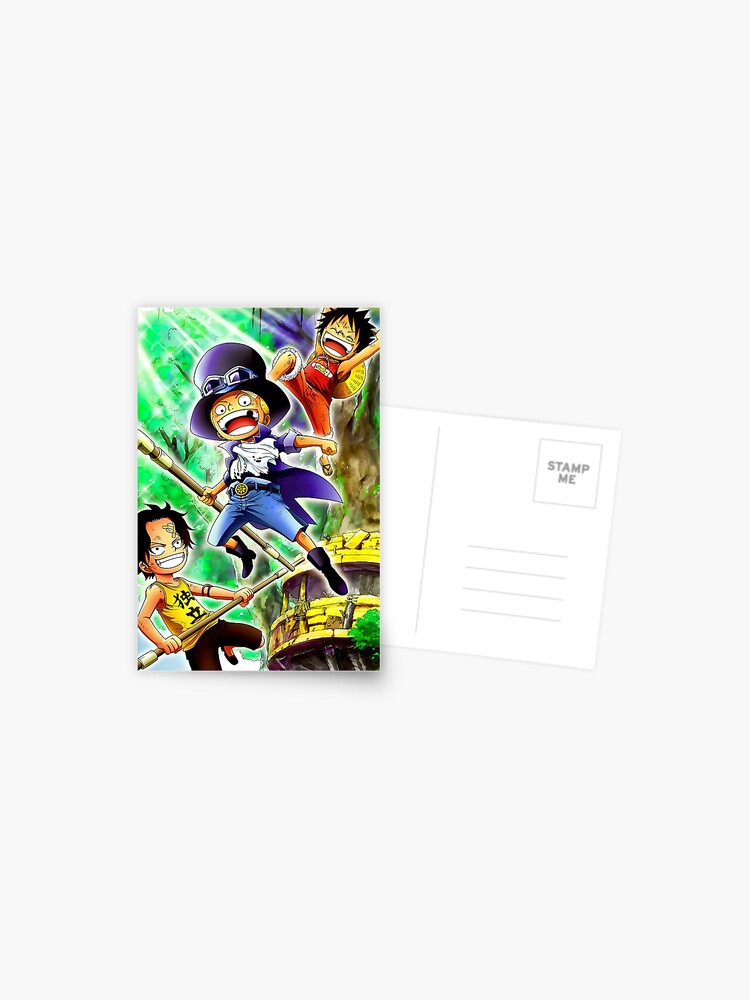 "One Piece Anime and Manga" Postcard for Sale by TammiMToner | Redbubble