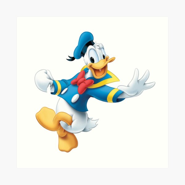 Donald Duck Art Prints | Redbubble
