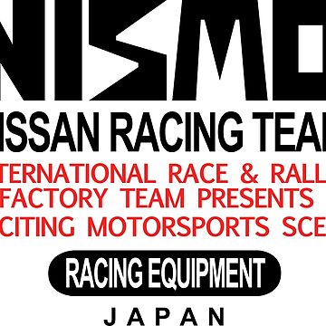 "Old logo Nismo japan racing team" Essential T-Shirt for Sale by ...