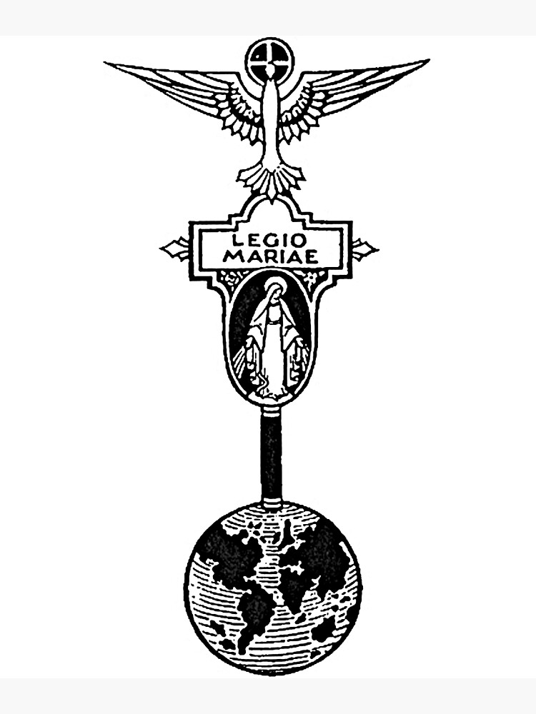 Póster for Sale con la obra «Logotipo de la Legión de María Legio ...