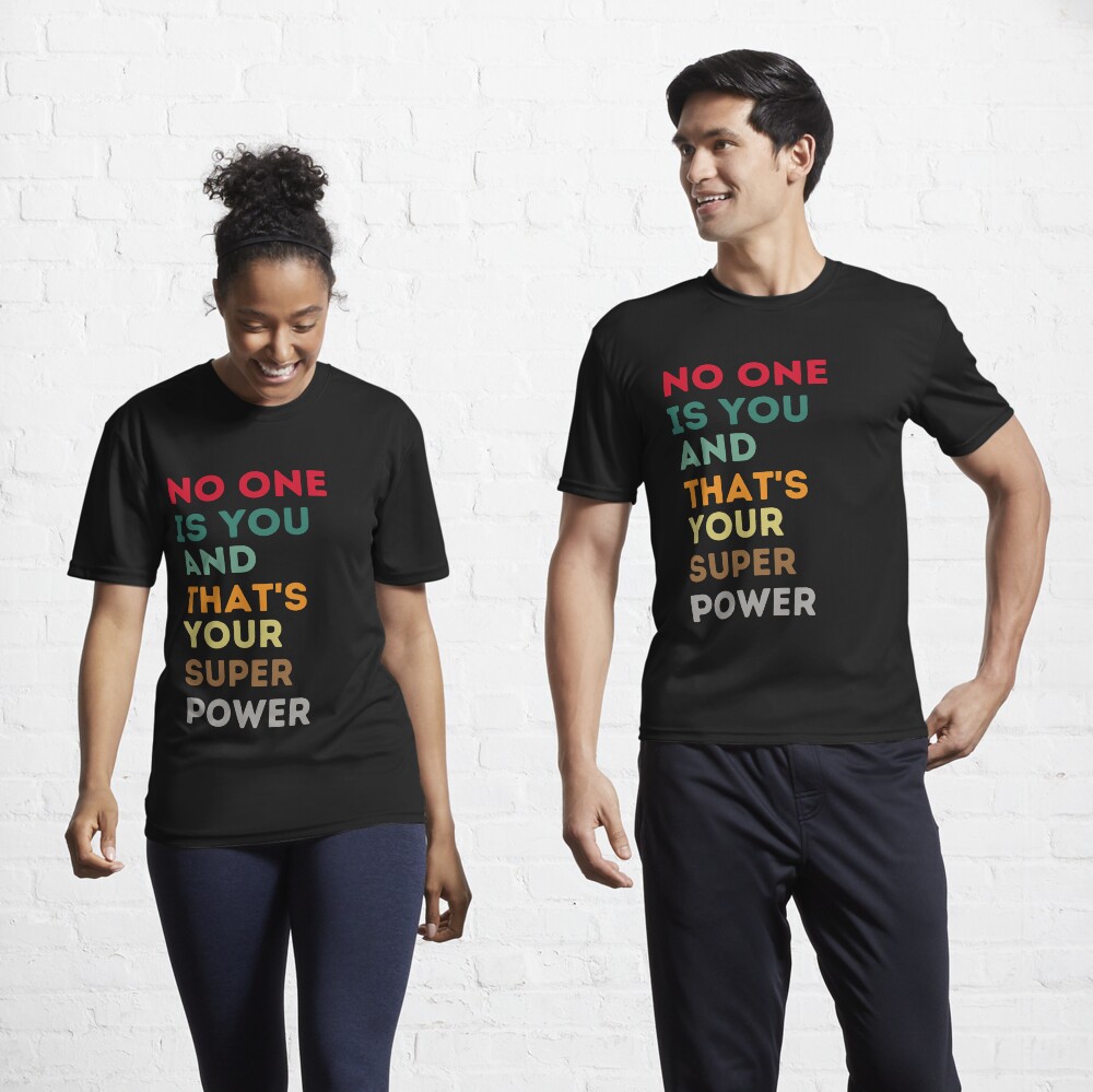 "No one is you and that's your super power" Sticker for Sale by reta2 ...