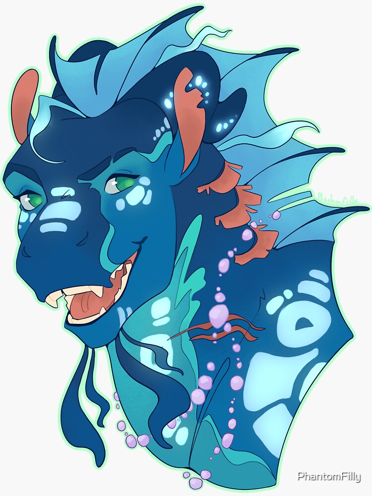 "Tsunami" Sticker for Sale by PhantomFilly | Redbubble