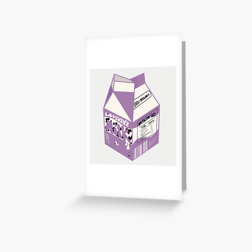 "Purple Milk Carton" Sticker for Sale by vaquita1 | Redbubble