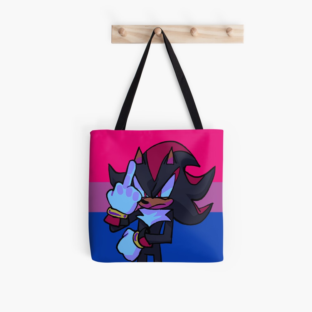 "bisexual flag shadow flipping off your enemies" Sticker for Sale by ...