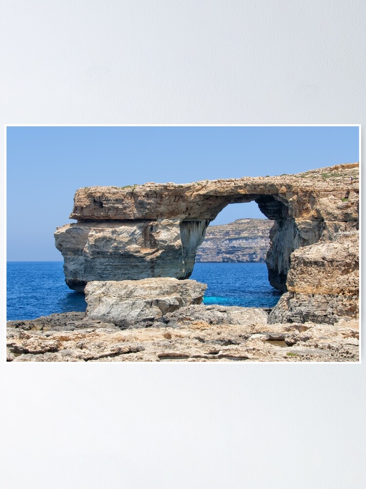 "Azure Window" Poster for Sale by YairKarelic | Redbubble