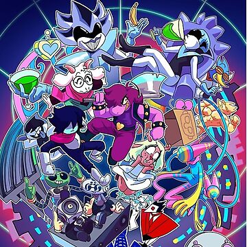 "DELTARUNE chapter 2 Poster" Poster for Sale by sophiejashing | Redbubble