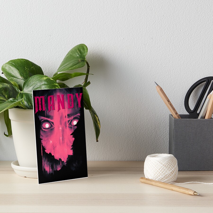 "Mandy Movie Poster" Poster for Sale by Kevin Chaves | Redbubble