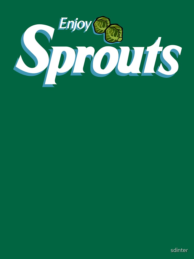 "SPROUTS!" T-shirt by sdinter | Redbubble
