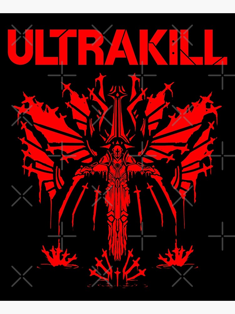"Ultrakill, Ultrakill Gabriel, Gabriel Ultrakill" Poster for Sale by ...