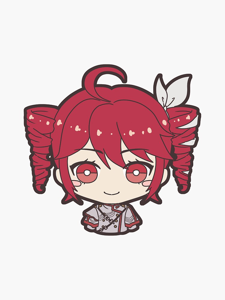 "Synth V AI Kasane Teto" Sticker for Sale by UntramenTaro | Redbubble