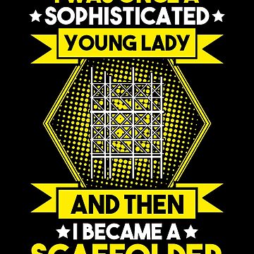 "Scaffolder Scaffolding Scaffold Builder Staging" Sticker for Sale by ...