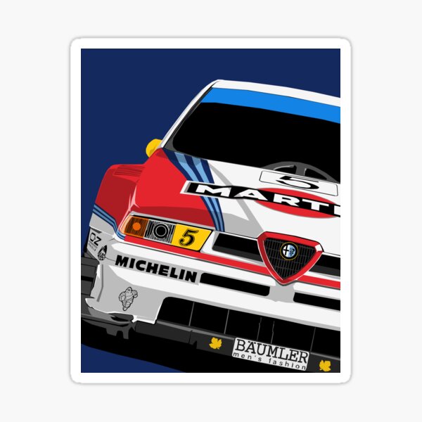 "Classic DTM car" Sticker for Sale by ivanhjto | Redbubble