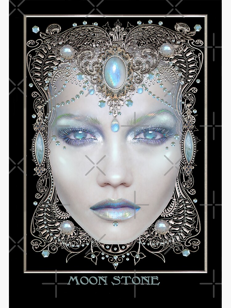 "Moonstone by Maxine Gadd " Sticker for Sale by Maxine Gadd | Redbubble