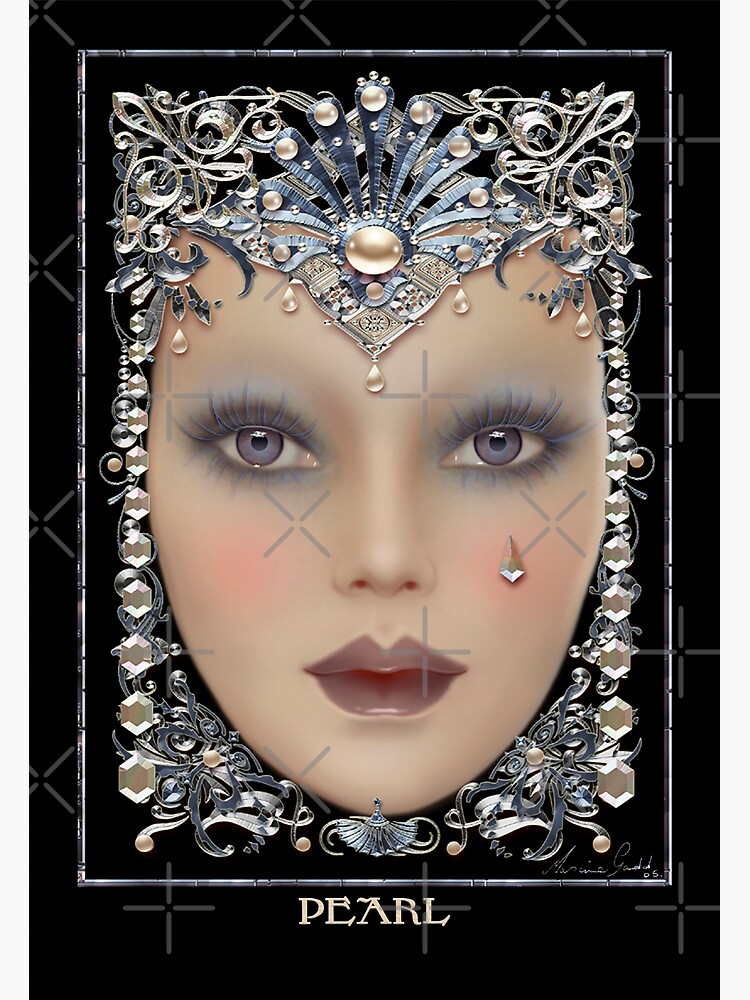 "Pearl by Maxine Gadd " Sticker for Sale by Maxine Gadd | Redbubble