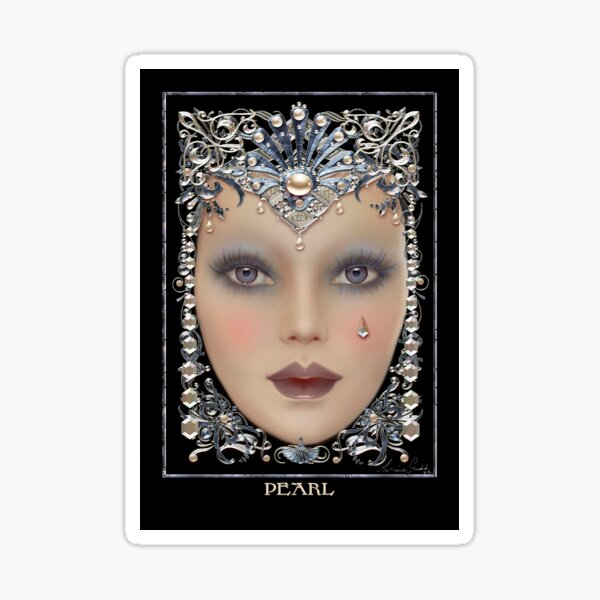 "Pearl by Maxine Gadd " Sticker for Sale by Maxine Gadd | Redbubble