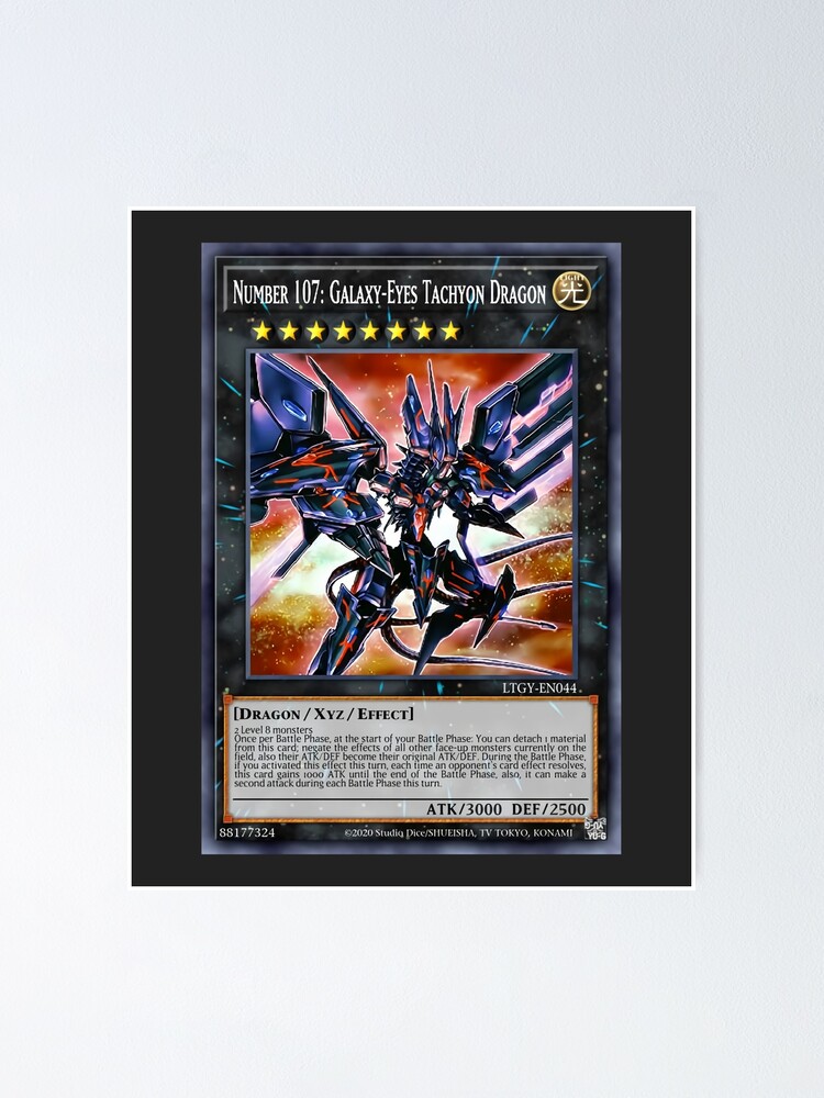 Galaxy Eyes Tachyon Dragon Card