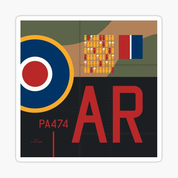 "Aircraft Markings - England Lancaster" Sticker for Sale by ...