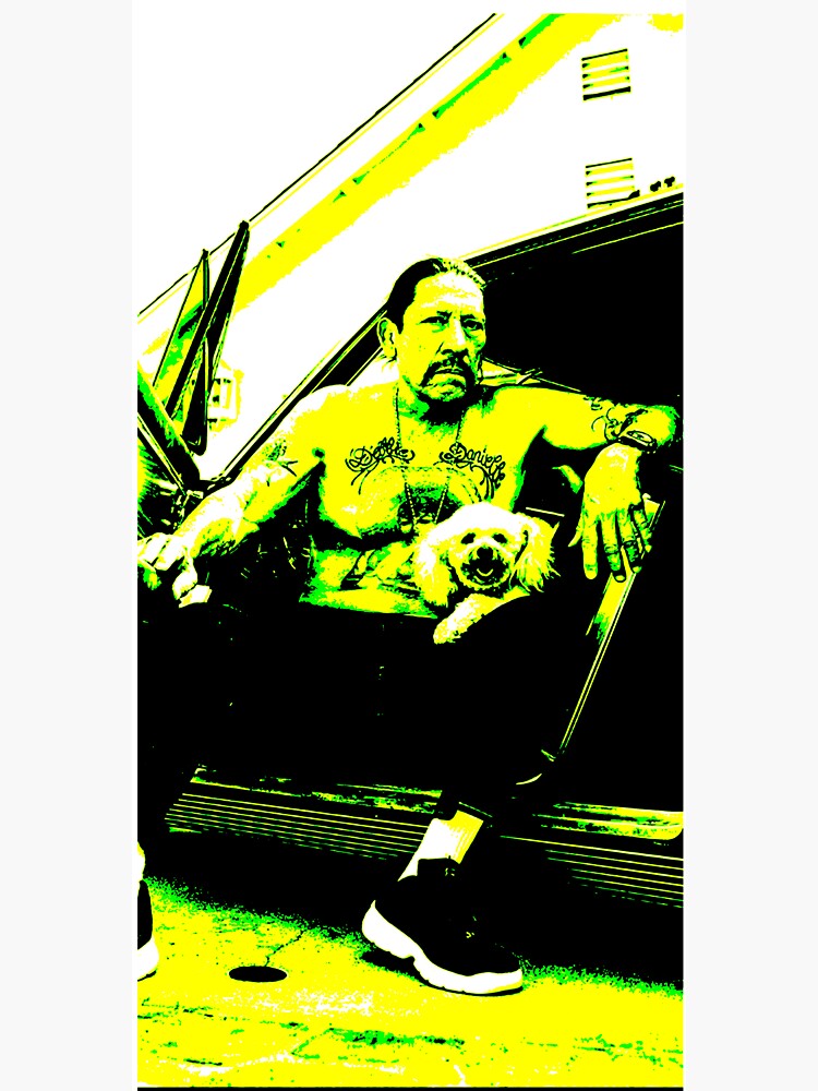 "Danny trejo" Sticker for Sale by Pictionary57 | Redbubble