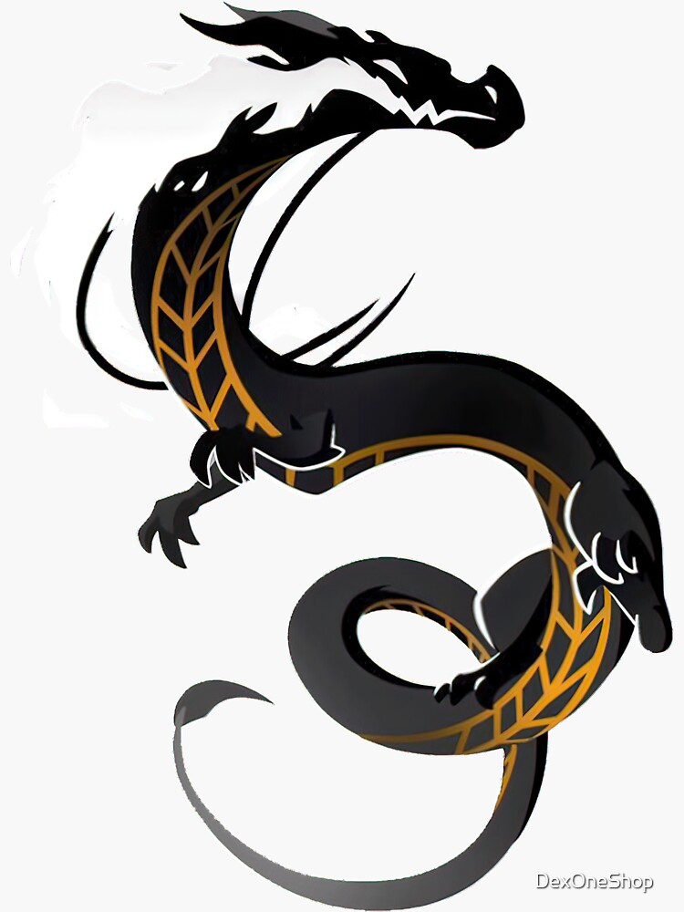 "Bad Dragon " Sticker for Sale by DexOneShop | Redbubble