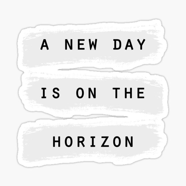 "HORIZON" Sticker by wexler | Redbubble