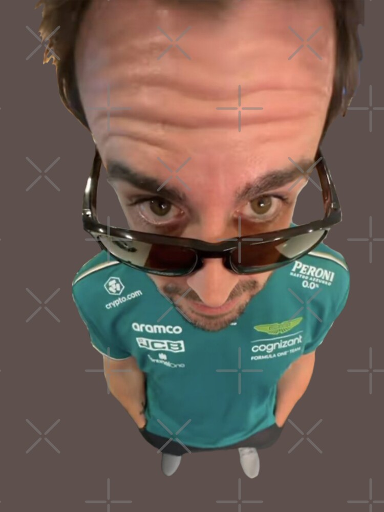 "Fernando Alonso trolling Russel Meme Selfie F1" T-shirt for Sale by ...