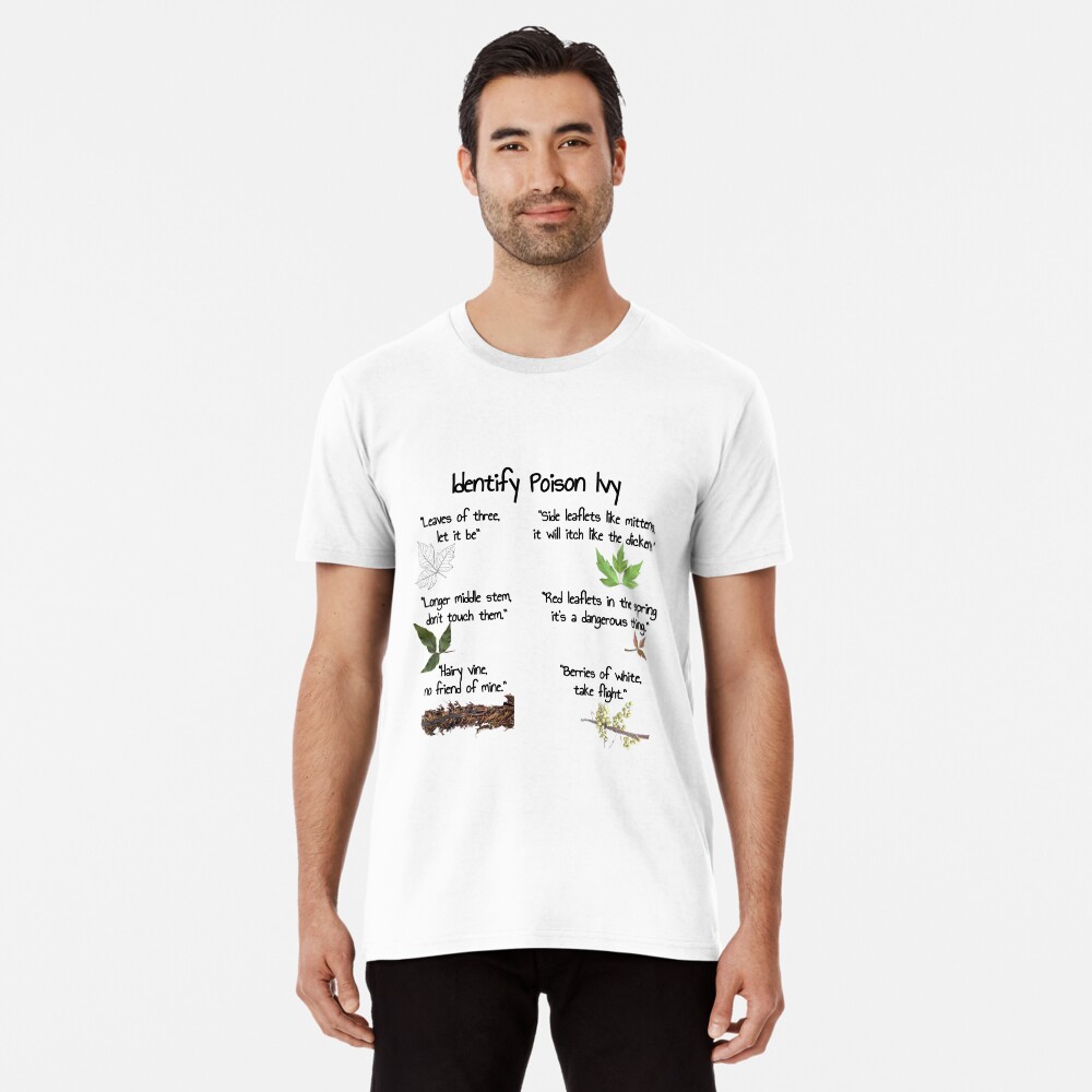"Identify poison ivy plant | Poison Ivy Rhyme | Camping Shirt ...