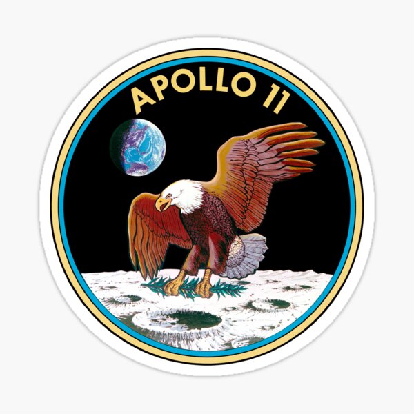 Apollo 11 Stickers | Redbubble