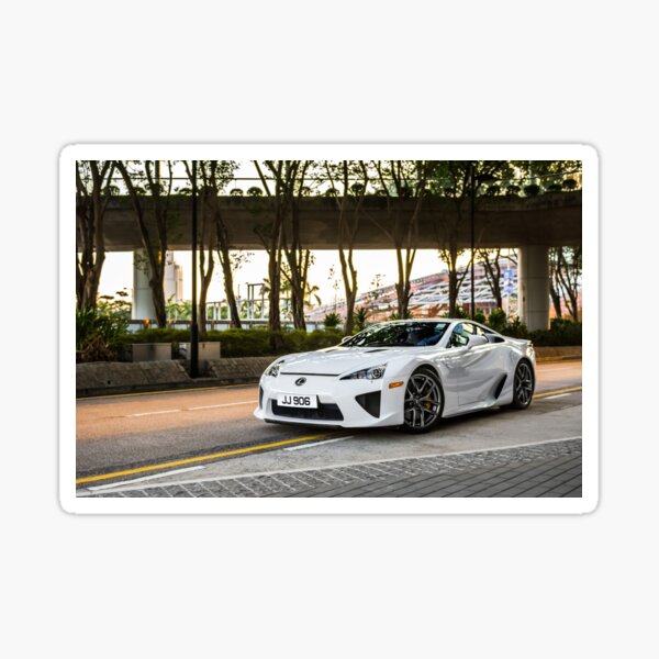"Lexus LFA" Sticker for Sale by ricoliu | Redbubble