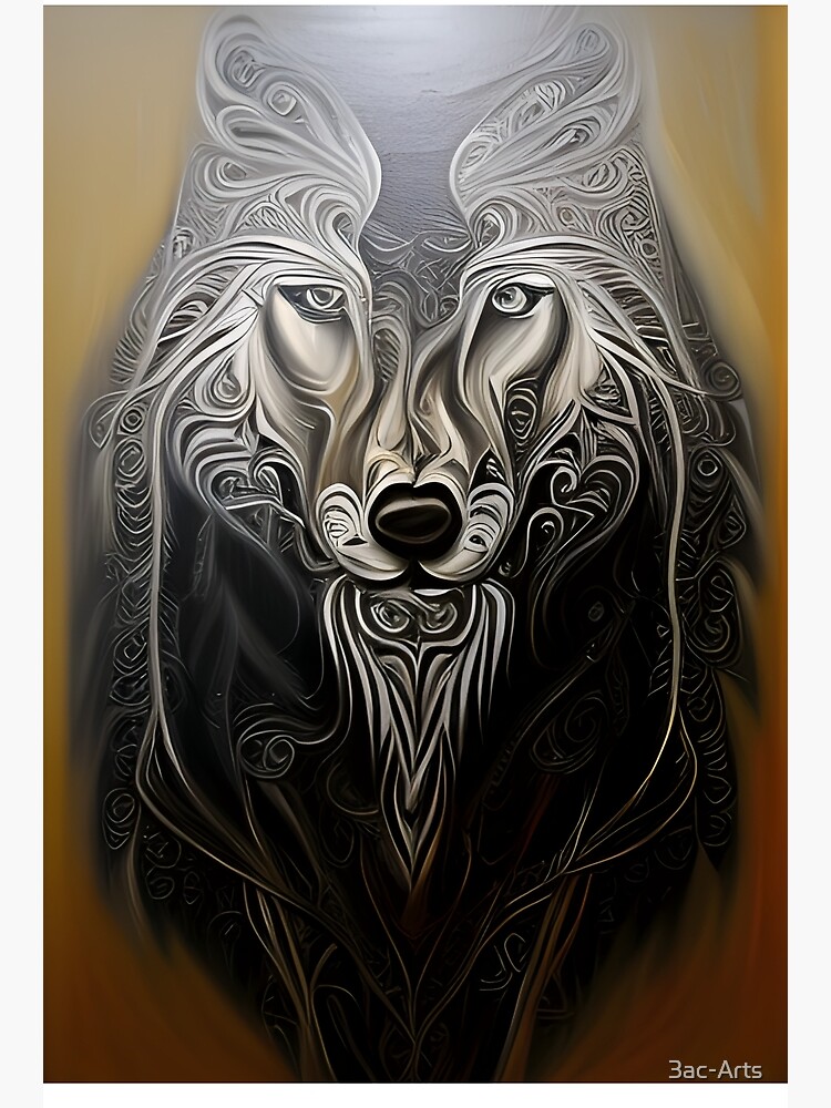 "The Artistic Vision of the Sigma Wolf Illustration [AI generated, AI ...