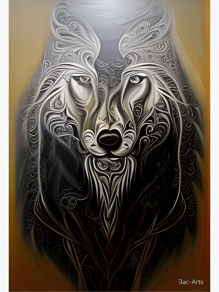 "The Artistic Vision of the Sigma Wolf Illustration [AI generated, AI ...