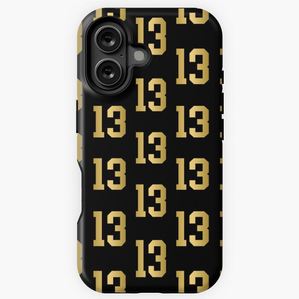 "Golden Number 13 - Sports Numbers " Sticker for Sale by nocap82 ...