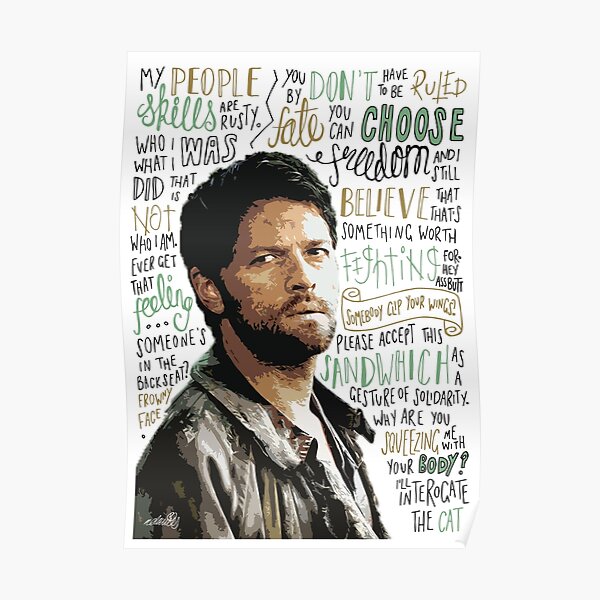 Castiel Posters | Redbubble