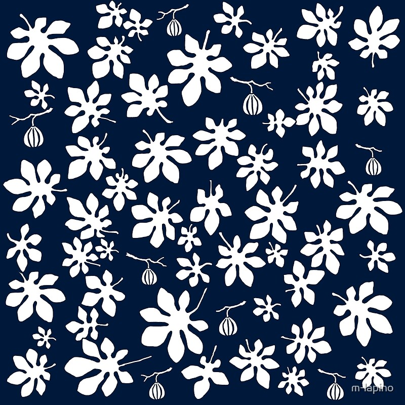 "Fig tree pattern" by m-lapino | Redbubble