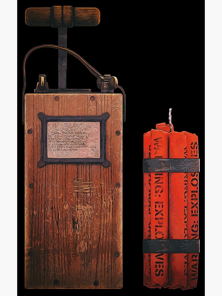 Dynamite Plunger Cartoon