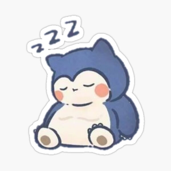 "snorlax" Sticker for Sale by Brokies | Redbubble