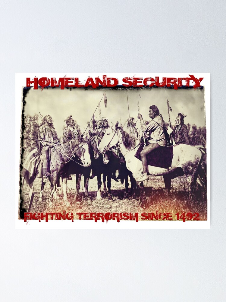 "Homeland Security." Poster for Sale by theheadshed | Redbubble
