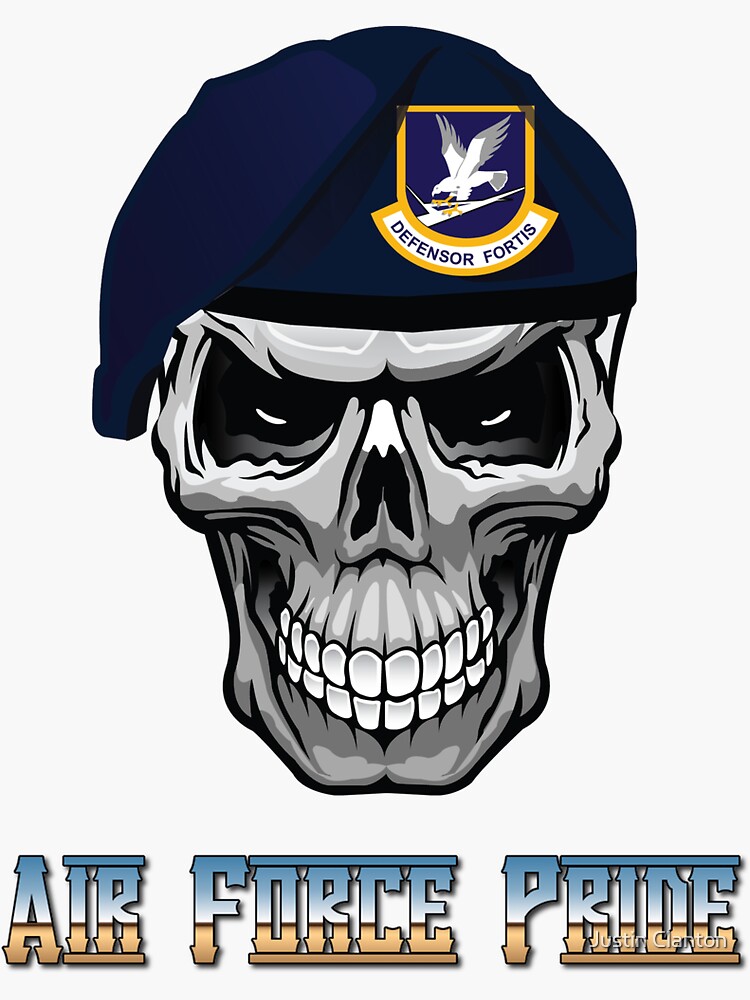 "Defensor Fortis Air Force Pride" Sticker for Sale by TeamBride | Redbubble