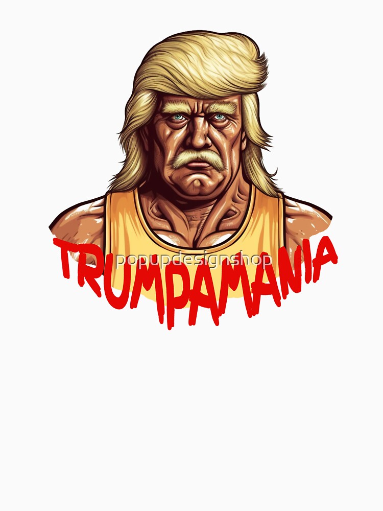 "Trumpamania" Essential T-Shirt for Sale by popupdesignshop | Redbubble