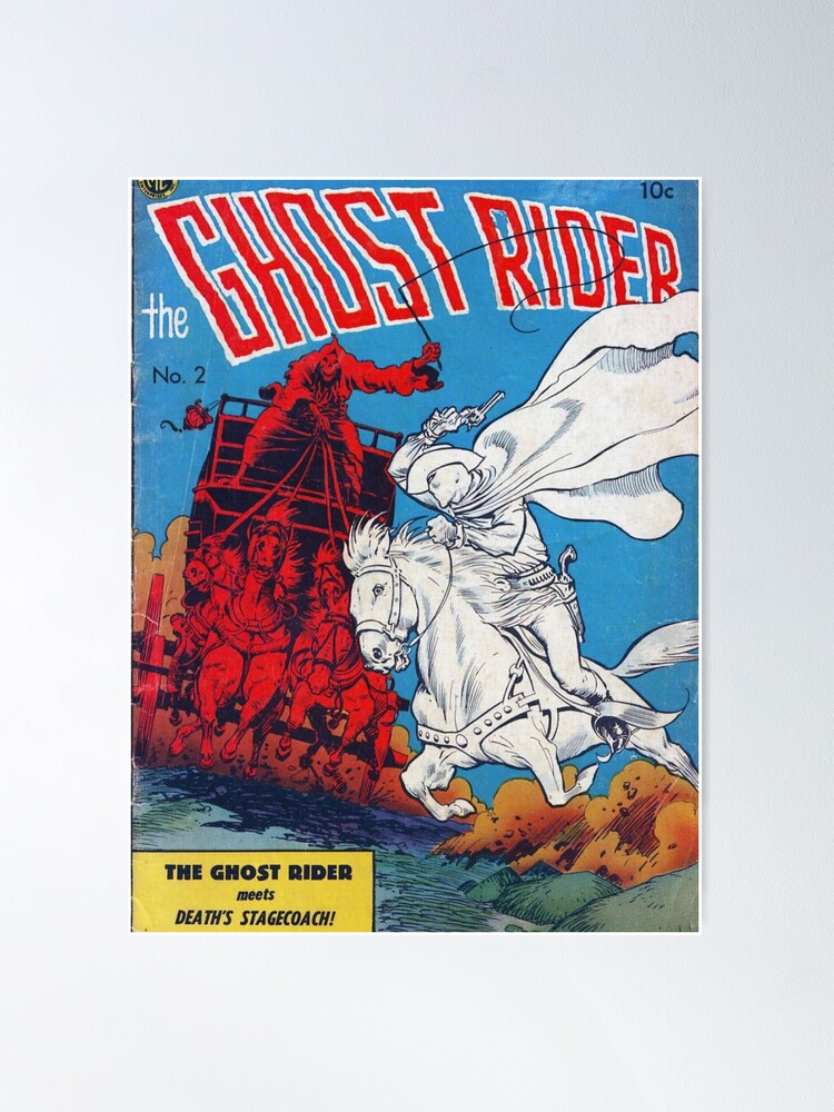 Ghost Rider Comic Poster