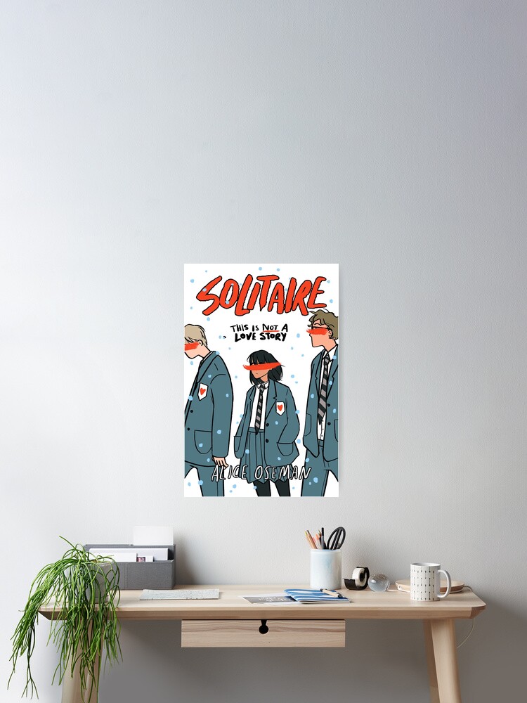 "SOLITAIRE by Alice Oseman" Poster for Sale by Alice Oseman | Redbubble