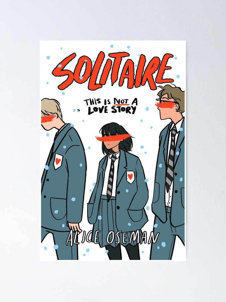 "SOLITAIRE by Alice Oseman" Poster for Sale by Alice Oseman | Redbubble