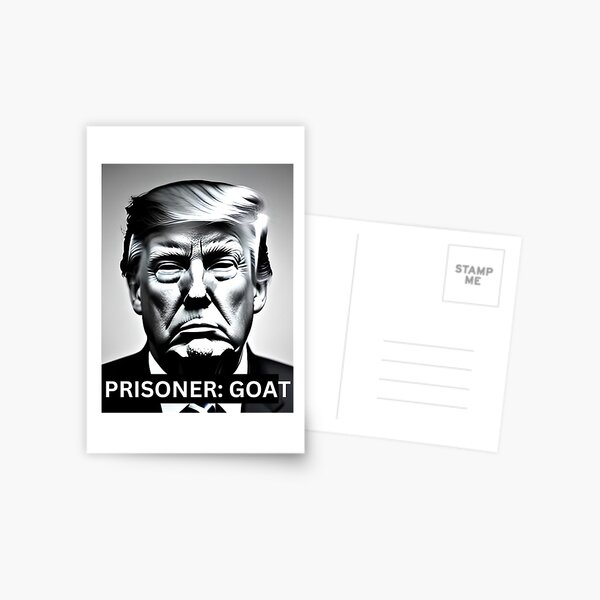 "MUGSHOT TRUMP" Postcard for Sale by funtimesdesign | Redbubble