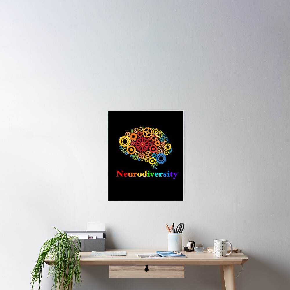 "Neurodiversity " Poster for Sale by PrintPress | Redbubble