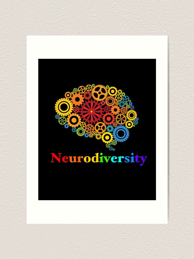 "Neurodiversity " Art Print for Sale by PrintPress | Redbubble