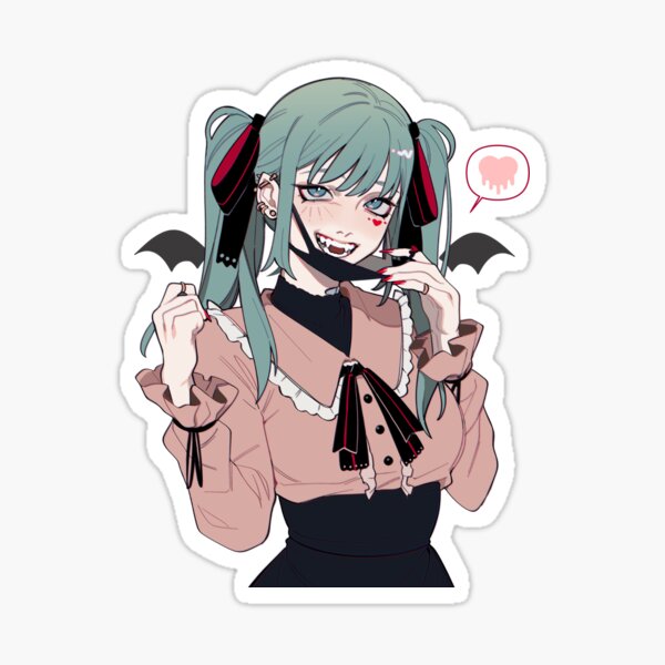 "Vamp" Sticker for Sale by PORQUELOIN | Redbubble